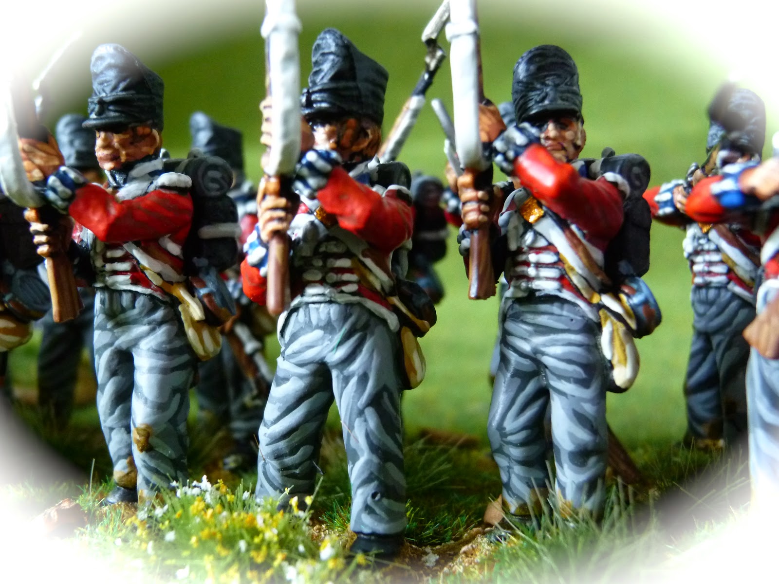 Not just old school wargaming: Waterloo Project: More KGL Infantry ...