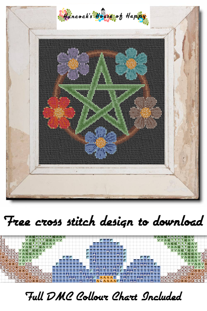 hancock's house of happy: It's a Kind of Magic! Free Pentagram Cross ...
