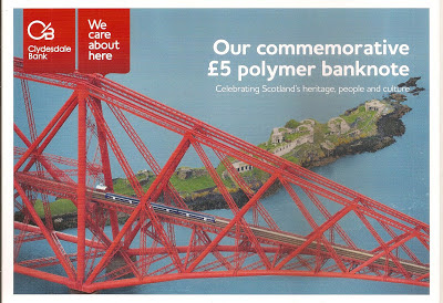 coins and more: 1142) i) 20 Pounds Polymer Banknote, Bank of Scotland ...