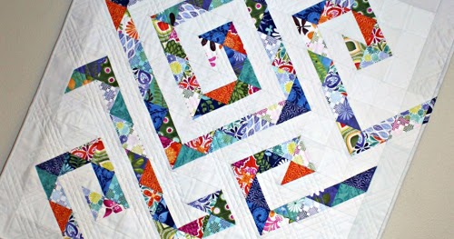 Quilt Today: Spiraled - A Modern Quilt Tutorial