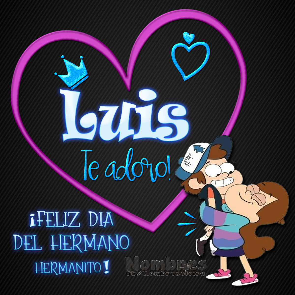 Feliz día del hermano