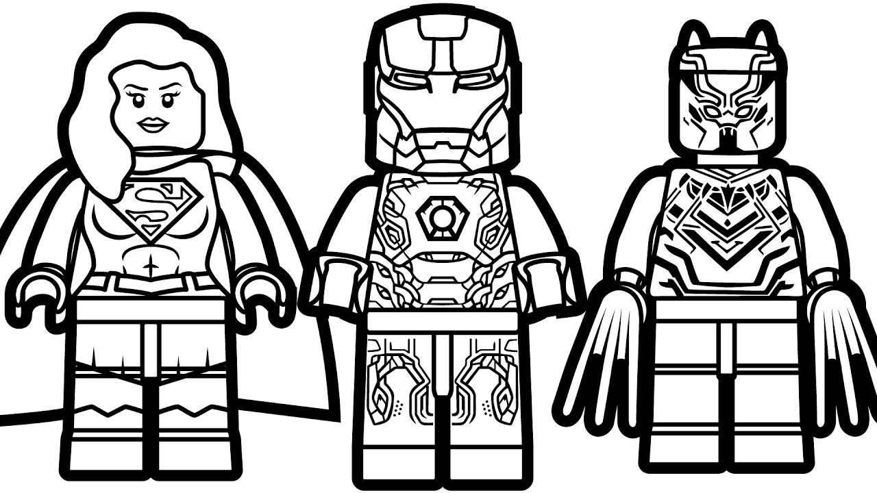 Lego Marvel Coloring Pages ~ Coloring Pages