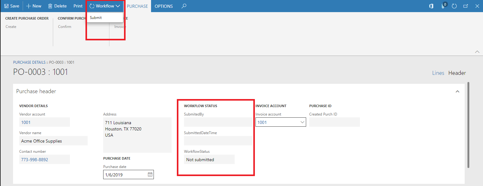 Create a Simple Approval Workflow in Microsoft Dynamics D365