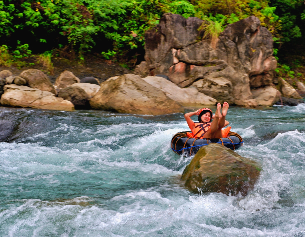 River Tubing and Kawa Hot Bathing in Tibiao | Antique - Nomadic Experiences