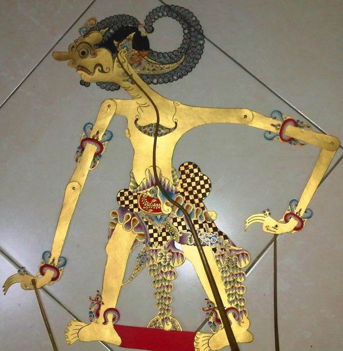 Antasena -- gaya Yogyakarta ~ Album Wayang Indonesia