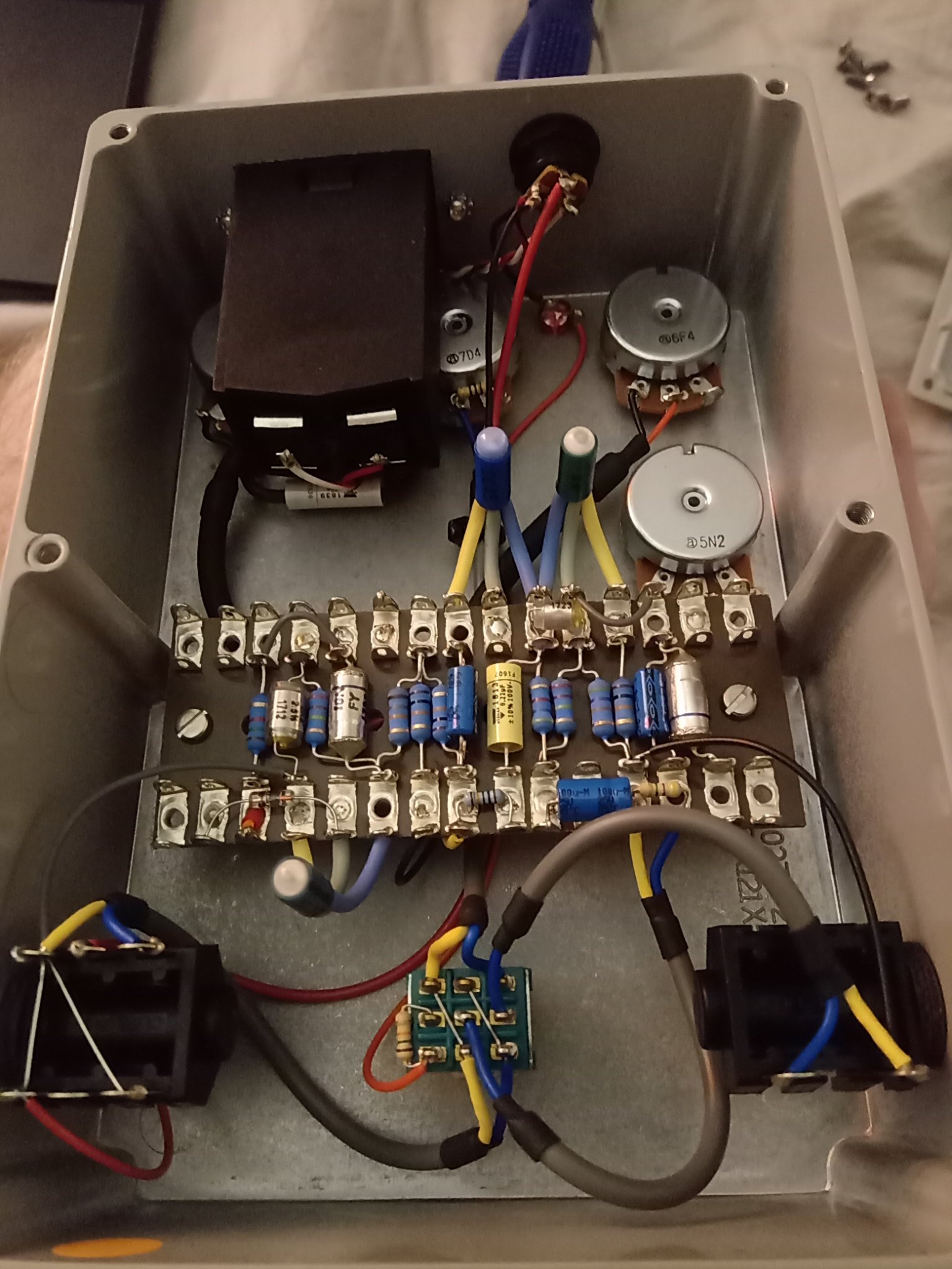 November 2020 | Guitar Effects - Vero - Point to Point - Tag Board Layouts