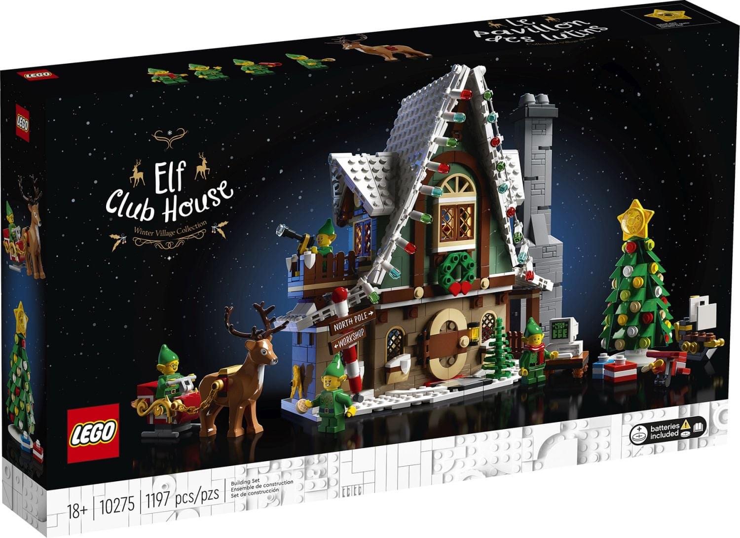 Brick Built Blogs: Lego Winter Village 10275 Elf Clubhouse Official Images