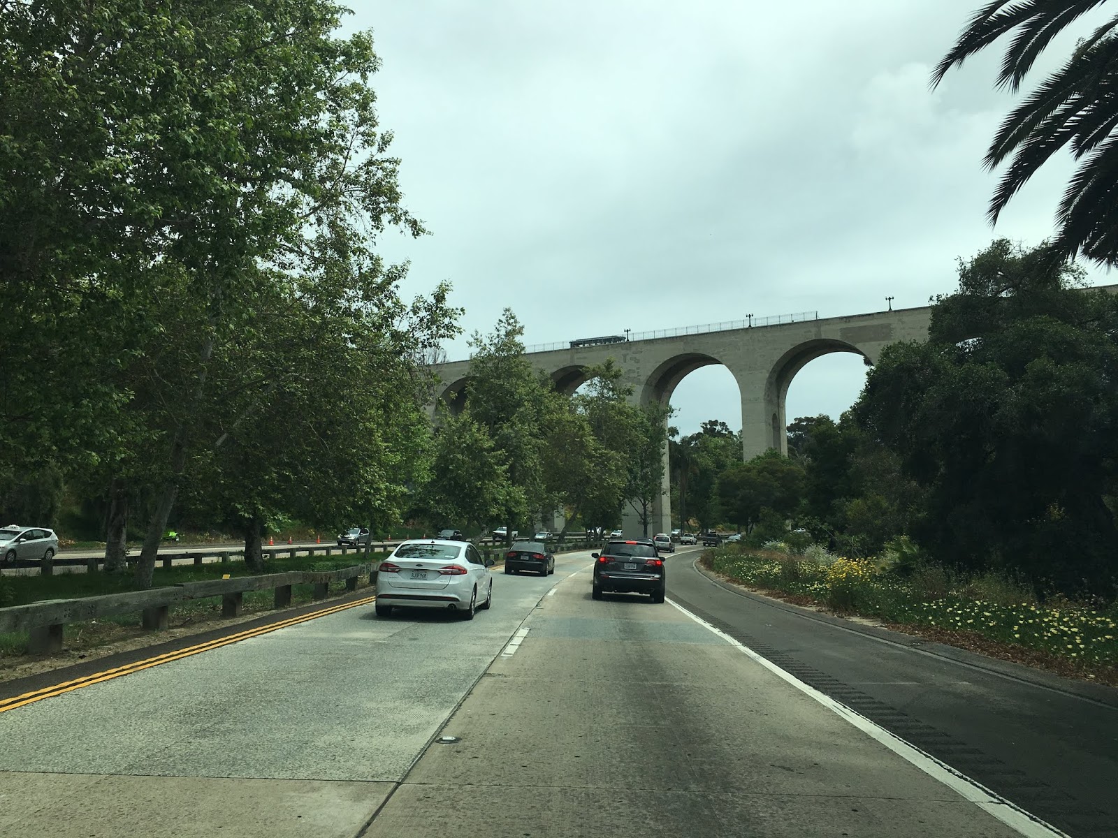 California State Route 163; Old US Route 80/395 on the Cabrillo Freeway