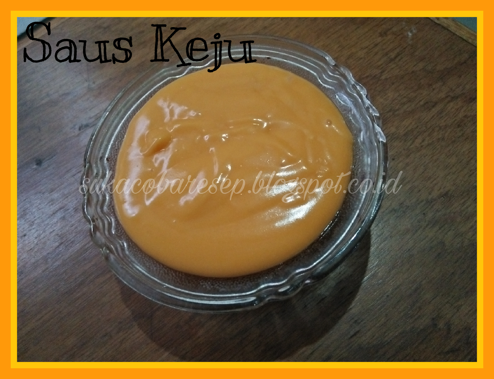 Suka Coba Resep: Saus Keju a la Richeese