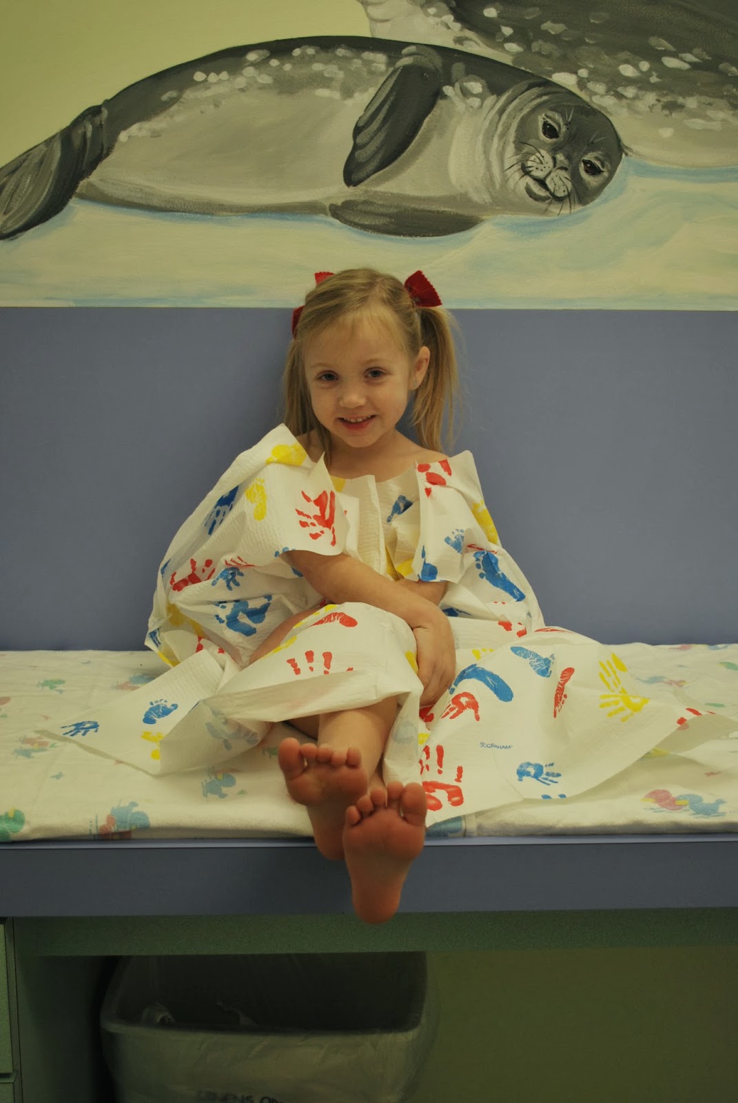 My family: Sweetheart Fingers and Wiggly Toes