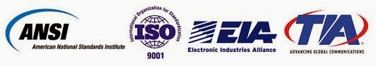 ANSI, EIA, TIA, ISO, IEEE