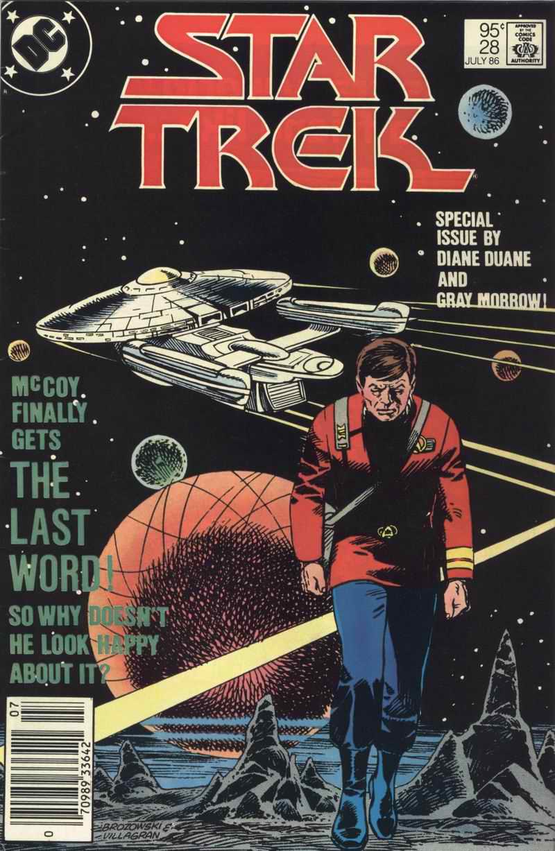 STARLOGGED - GEEK MEDIA AGAIN: 1985-86: STAR TREK DC COMICS GALLERY ...