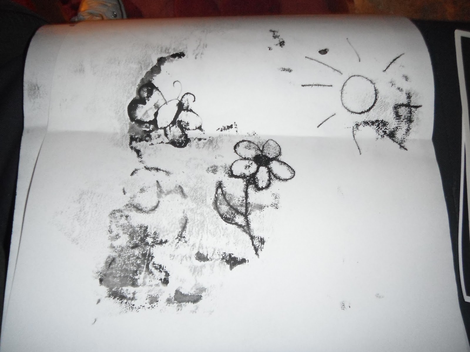 Art & Visual Culture Sketchbook: Mark Making & Mono Printing