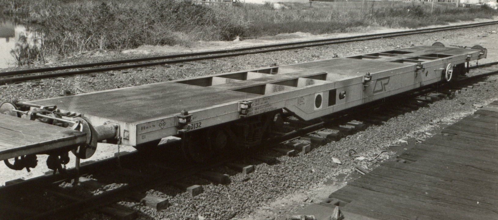 Westgate - South Western Rail: B class Containers Wagon