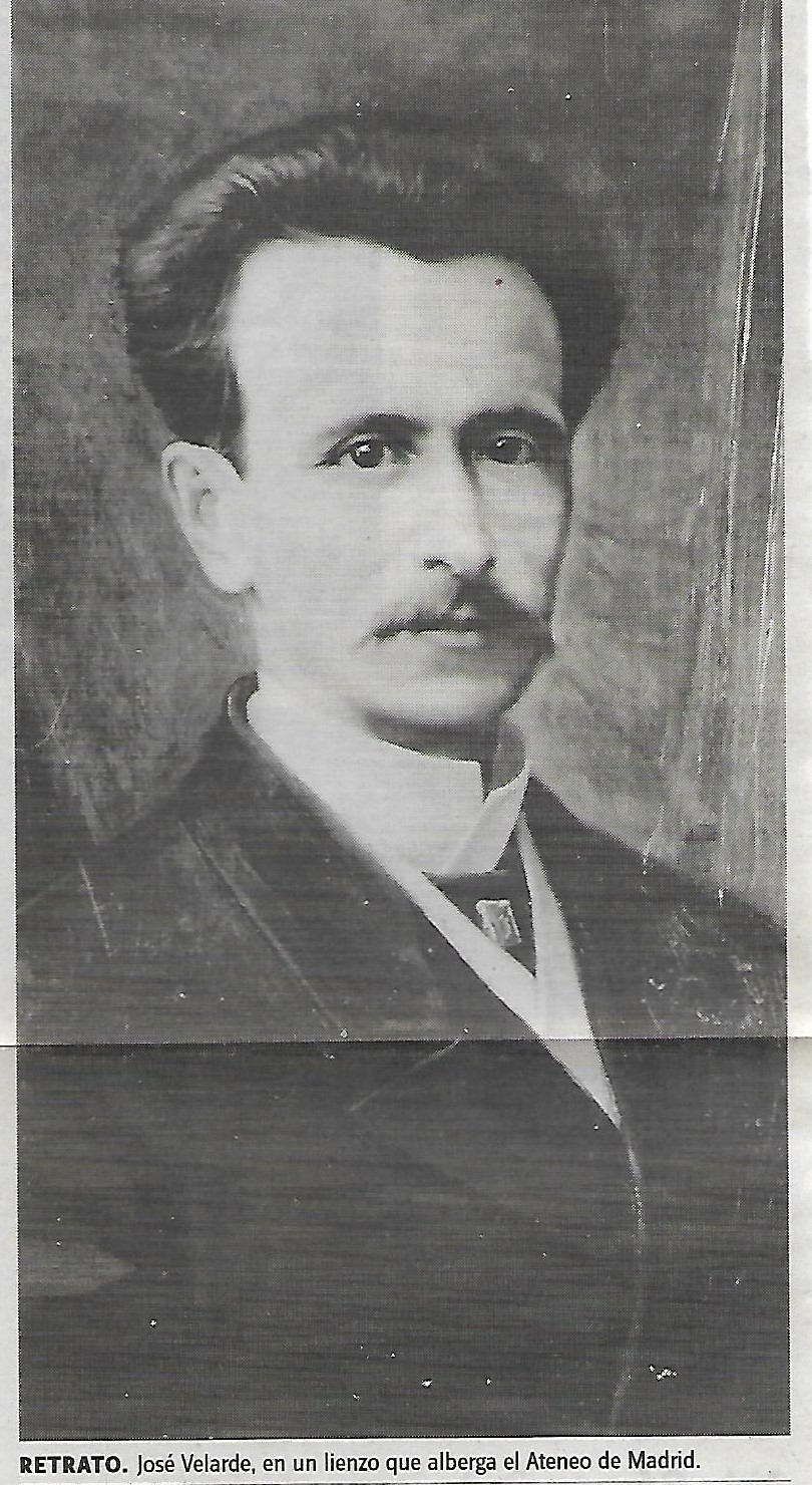 José Velarde Yusti: Admirado y denostado en los círculos literarios de ...