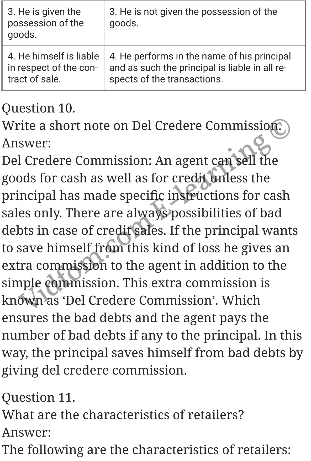 Class 10 Commerce Chapter 10 Invoice Mercentile Agents And Account class-10-commerce-chapter-10-invoice-mercentile-agents-and-account