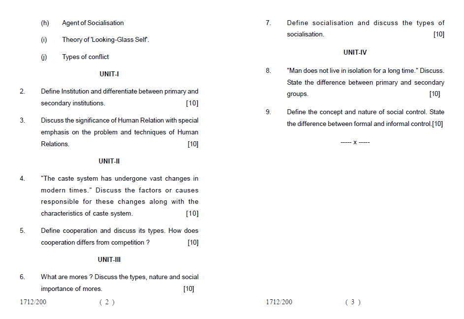 Lucknow University MBA (HR & IR)( Semester - II )FOUNDATION OF HUMAN ...