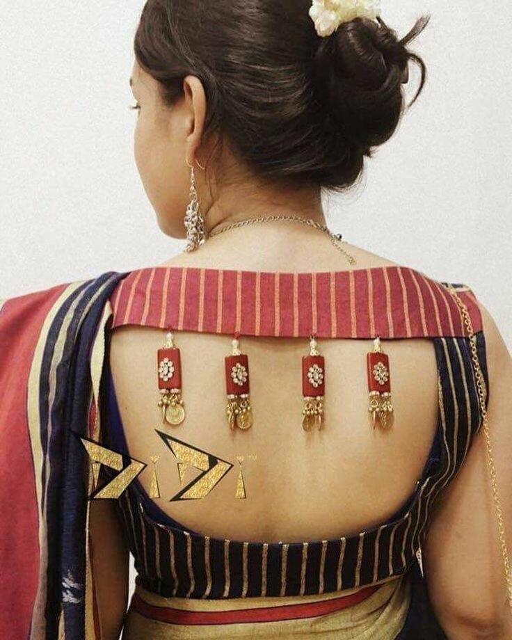 Dressfashionhub: 40 latest blouse back side designs