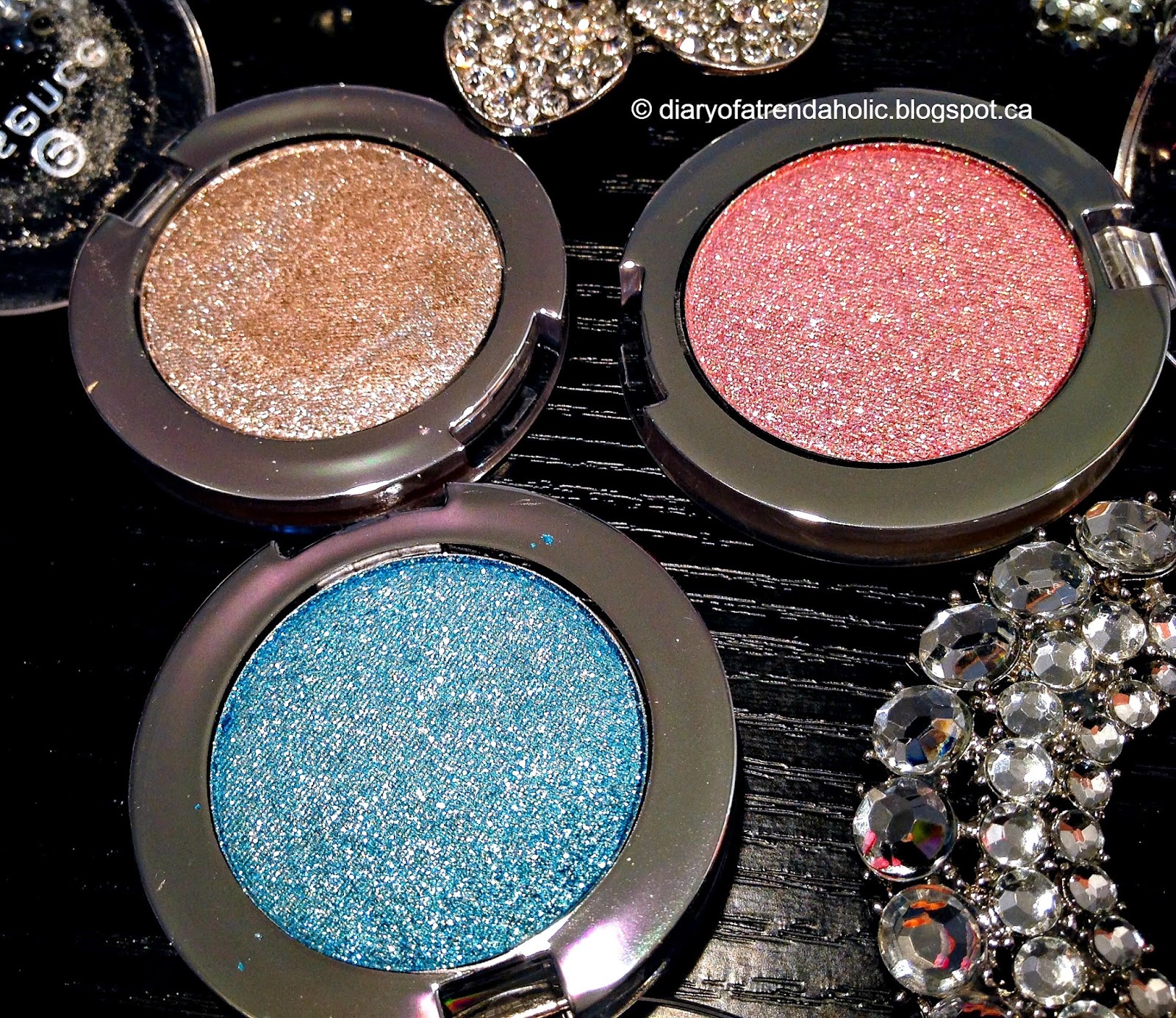 Diary of a Trendaholic : Essence Cosmetics: Metal Glam Eye Shadow Review