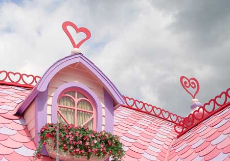 Rumah 'Minnie Mouse' Yang Cute Gileer!
