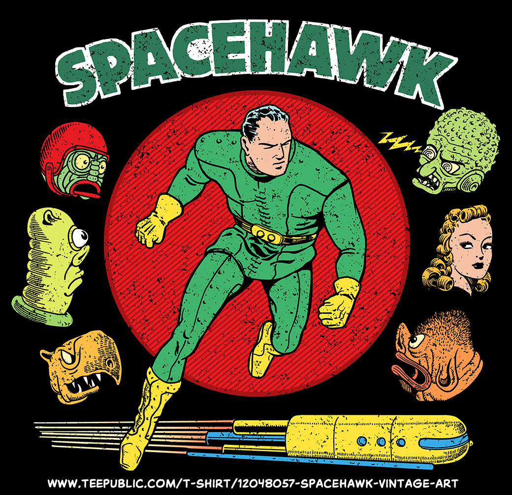 Kerry Callen's Blog!: SPACEHAWK art!