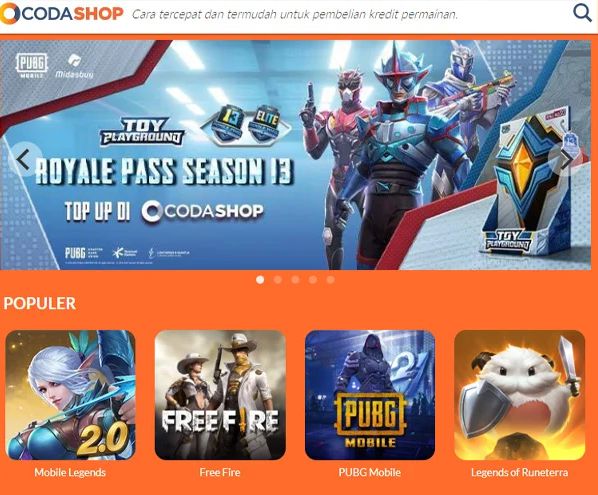 5 Situs Top Up Game Online Termurah - Solusi Menarik