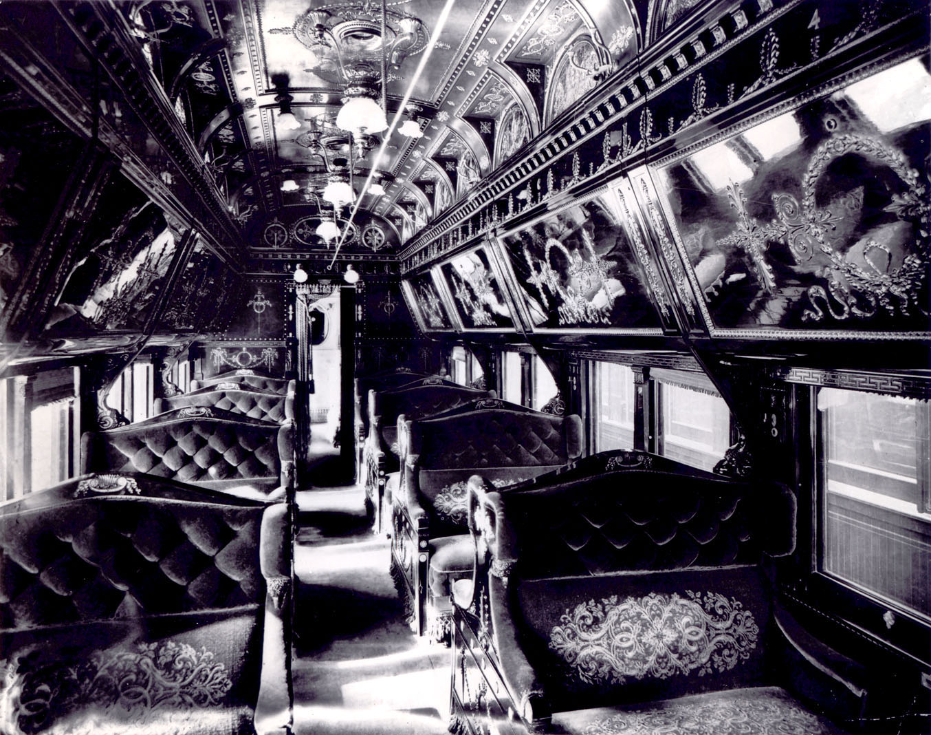 Just A Car Guy: Pullman train cars, the epitome of luxury Palace Cars ...