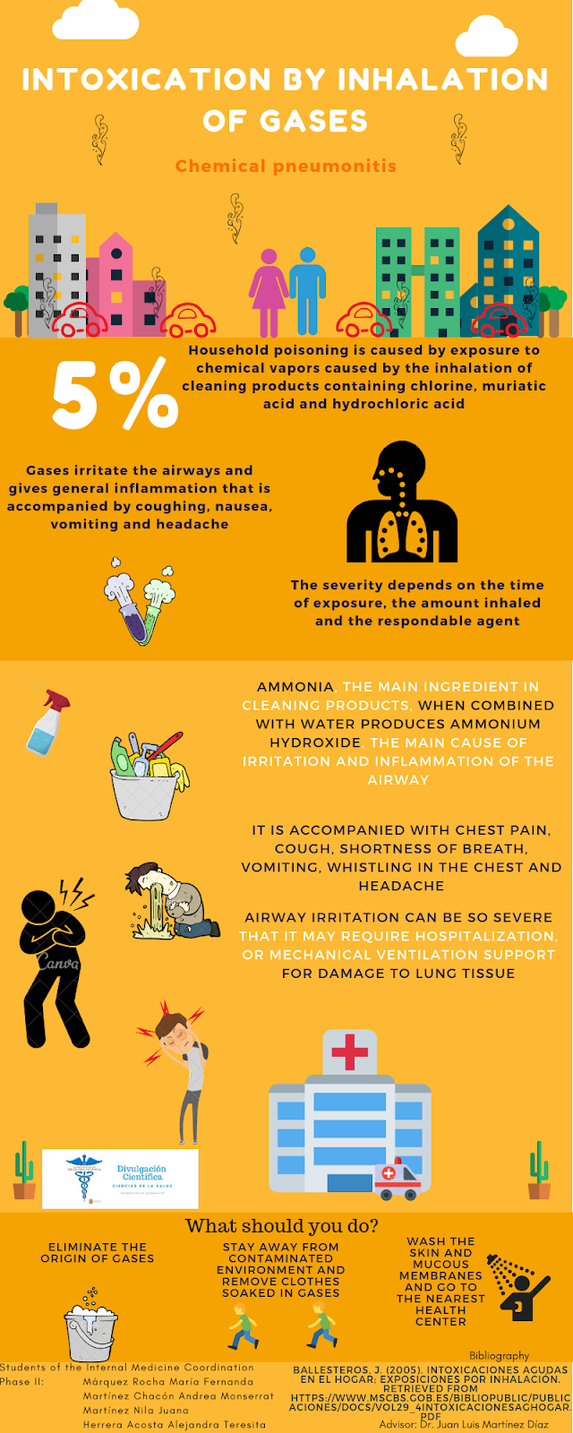 Intoxication by inhalation of gases - DIVULGACIÓN CIENTÍFICA UG