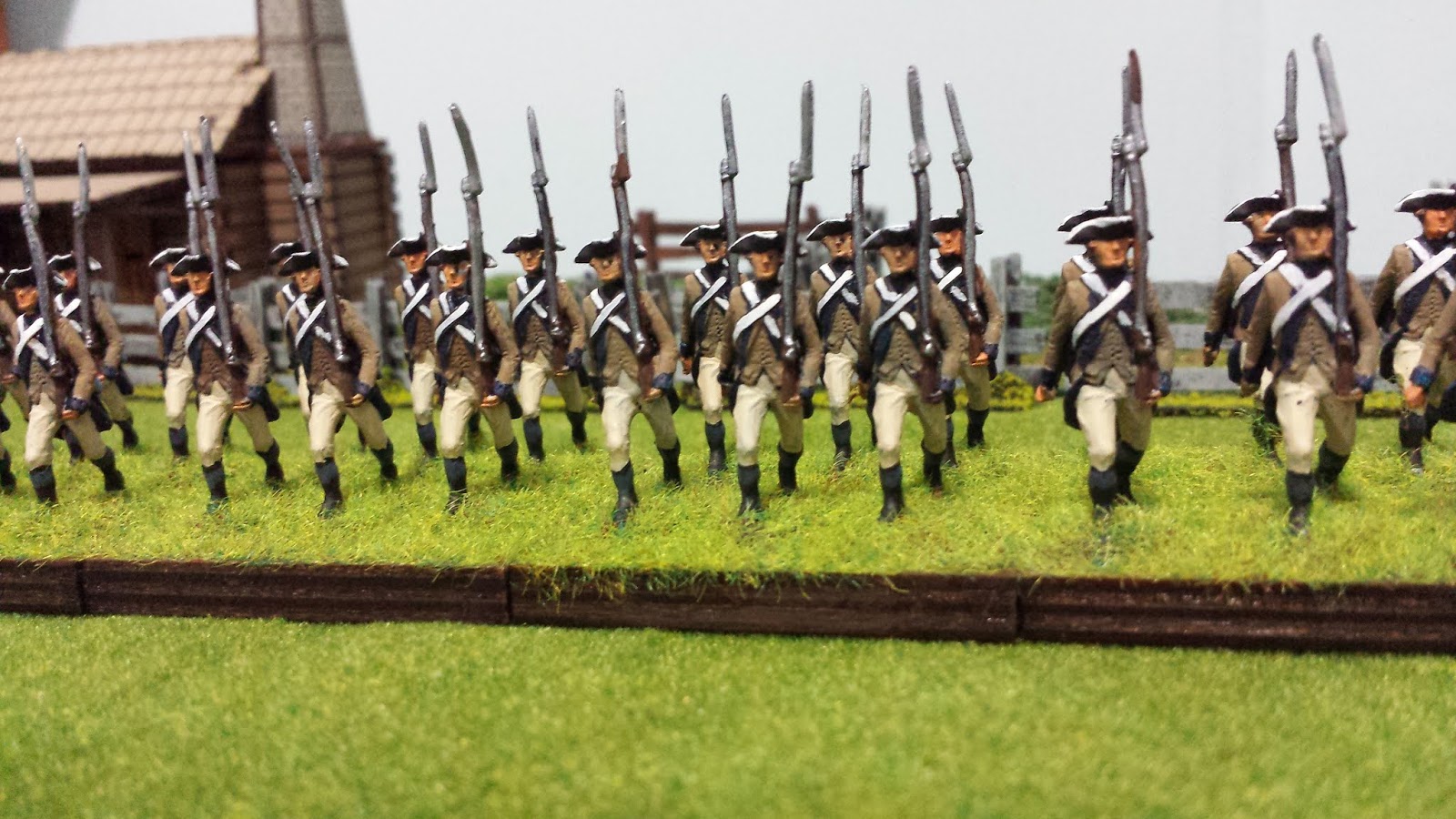 My Brave Fusiliers!: On the painting table