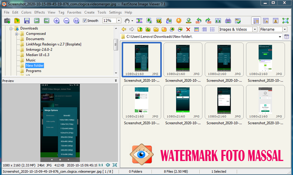 Cara Membuat Watermark di Banyak Foto Sekaligus