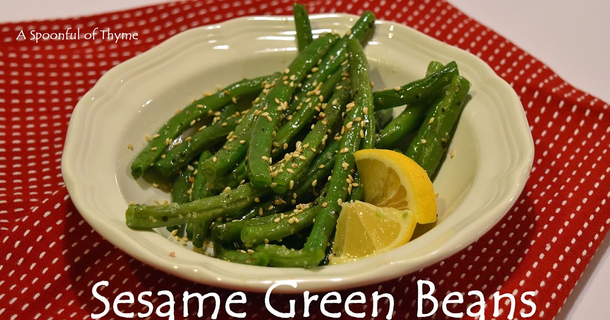 Sesame Green Beans