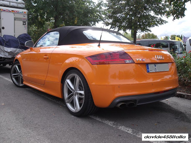 Davide458italia: Orange Audi TT S Roadster (photos)