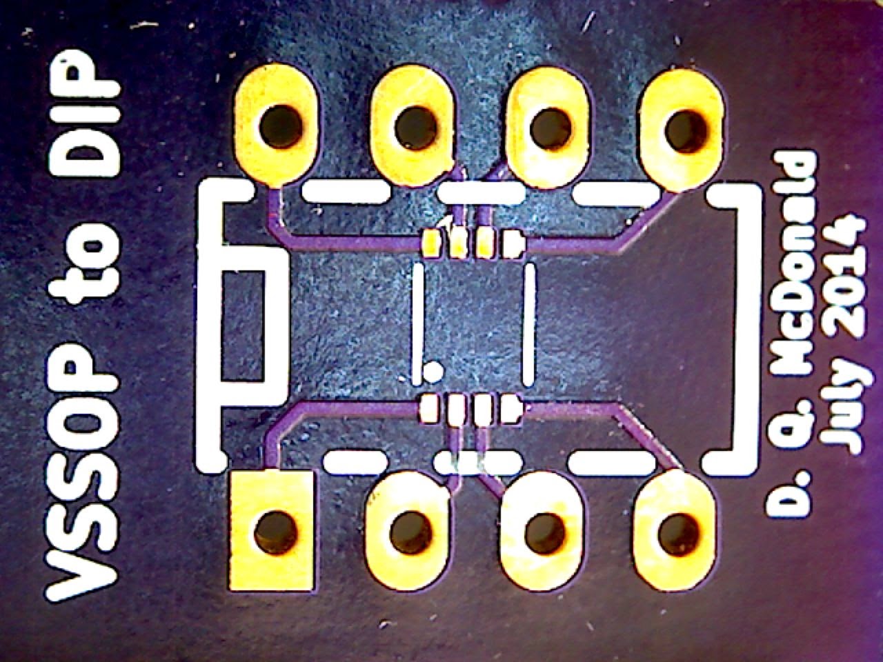 MegaMiniSynth: Hand soldering a VSSOP package - a steady hand and a ...