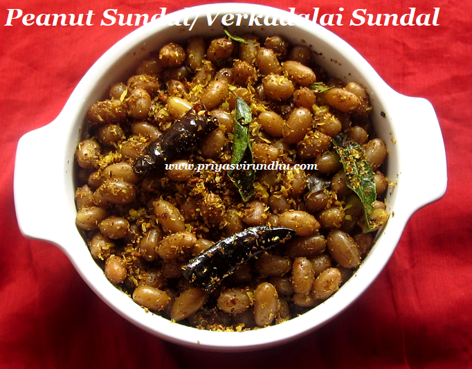 Priya's Virundhu: Sundal Varieties