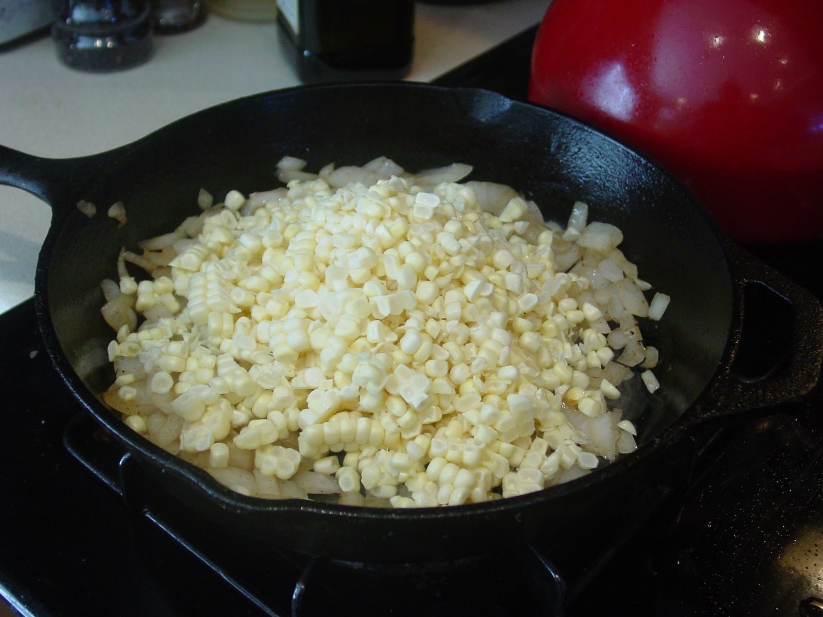 The Dirty Floor: White Corn Bacon Skillet