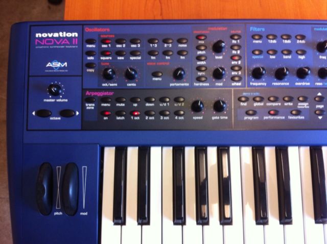 MATRIXSYNTH-B: Novation Nova II 2 synth With Vst Editor And Loads Of ...