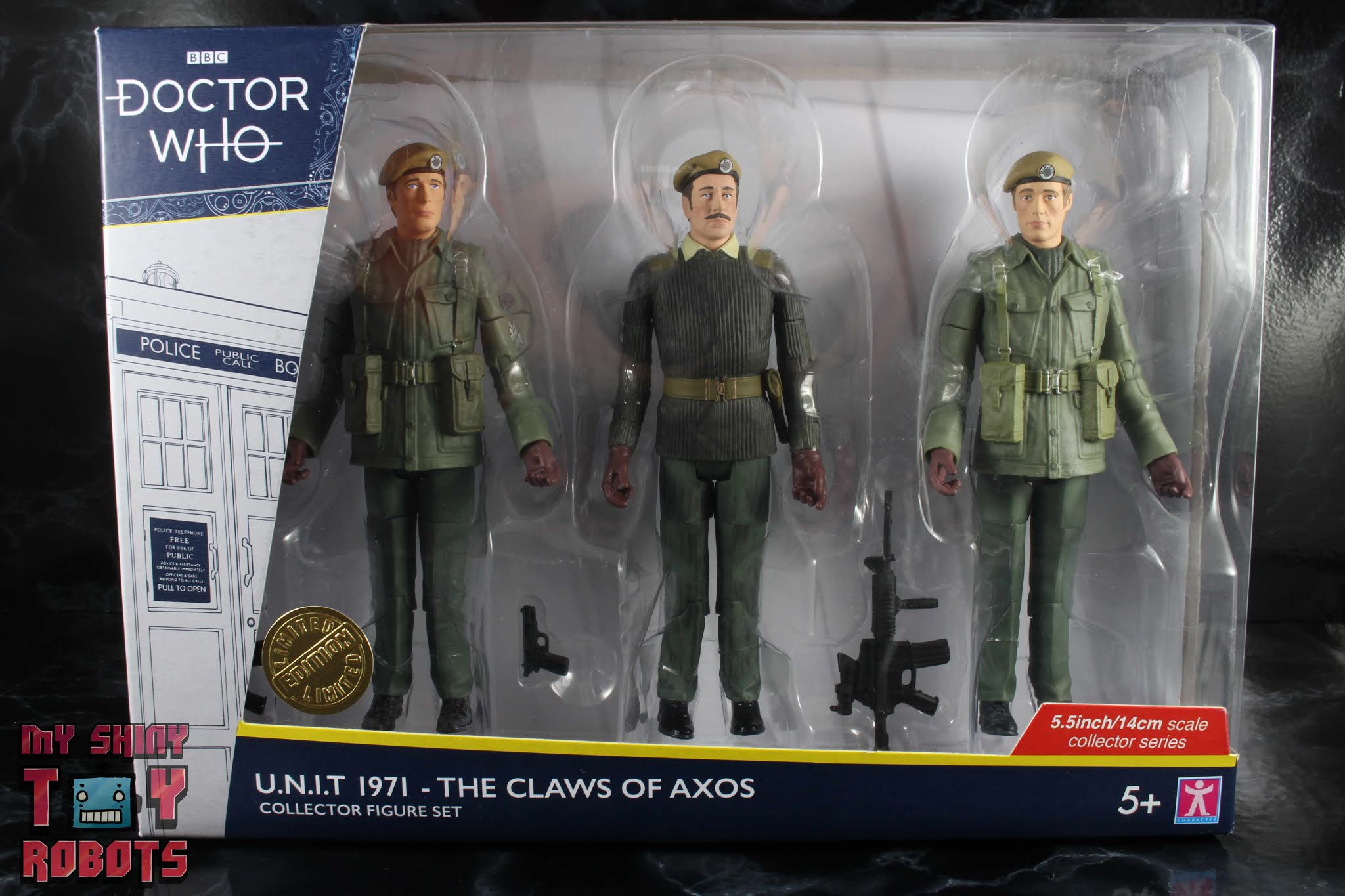 My Shiny Toy Robots: Toybox REVIEW: Doctor Who 'U.N.I.T. 1971 - The ...