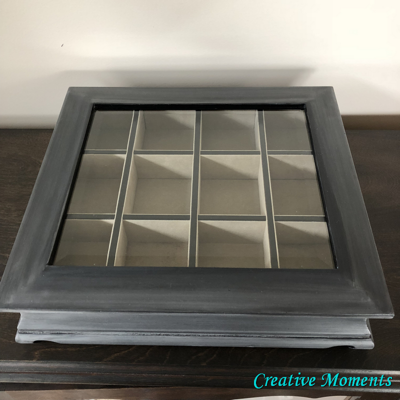 Bombay Keepsake Box in Shades of Grey