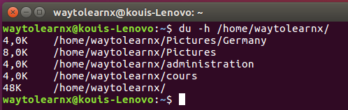 10 Commandes pour trouver l'utilisation de l'espace disque sous Linux - WayToLearnX