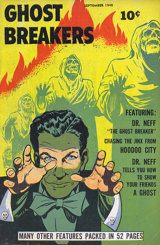 Horror Comics of the 1950s: GHOST BREAKERS "Doctor Neff Chases the Jinx ...