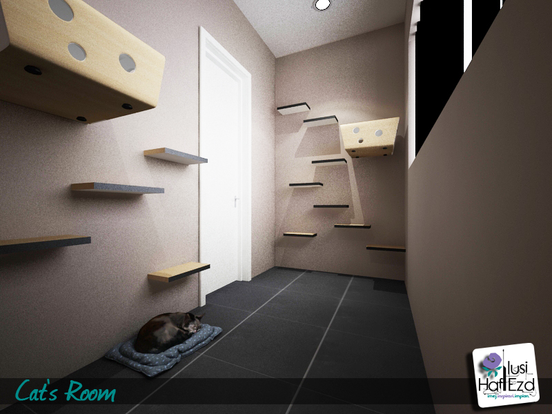 airaniEz's Life: Bilik Kucing / Cat's Room