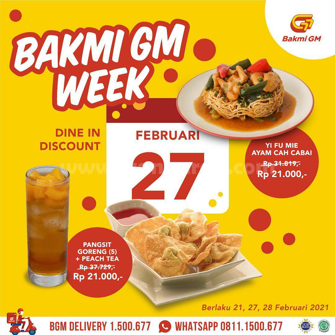 Promo BAKMI GM WEEK – DISKON SPESIAL Selama SEMINGGU! | scanharga