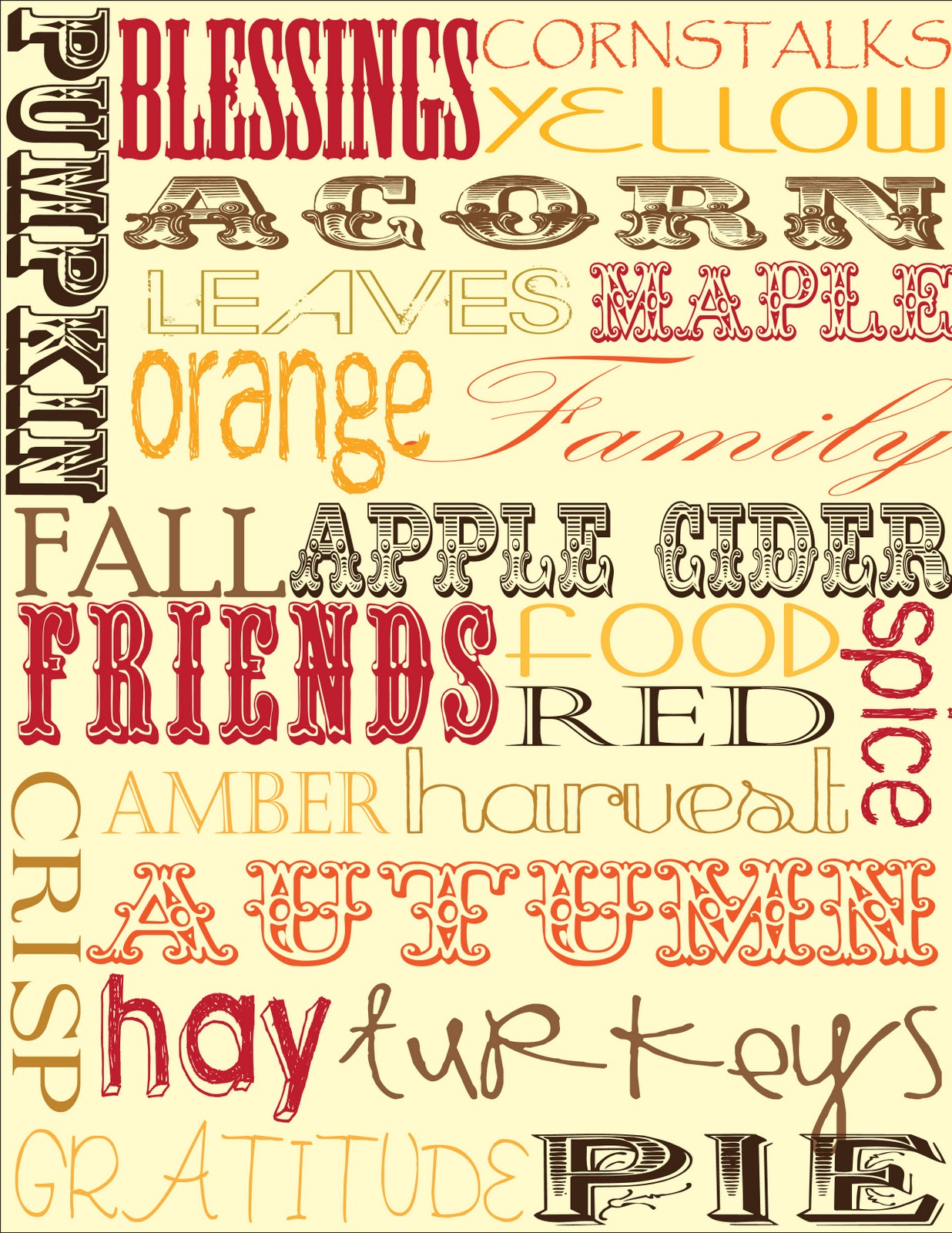 FASHION vs FUNCTION: Fall Subway Art Printable