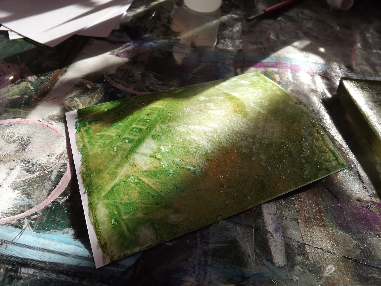 A Pretty Talent Blog: Make Your Own Gelli Plate @ Home