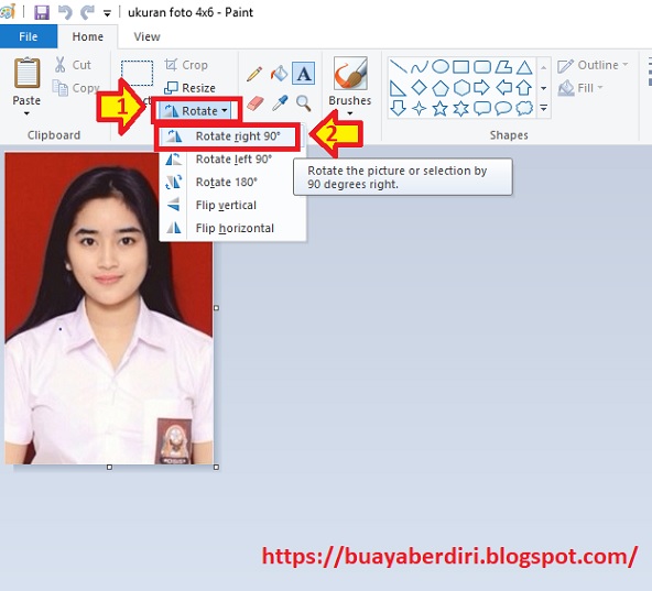 How to Rotate Image in Paint Windows 10 For Laptop And PC