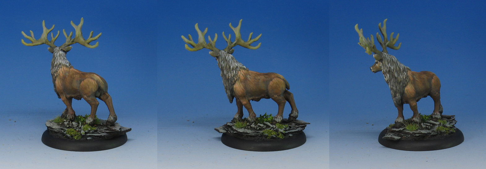 James Wappel Miniature Painting: The Great Stag