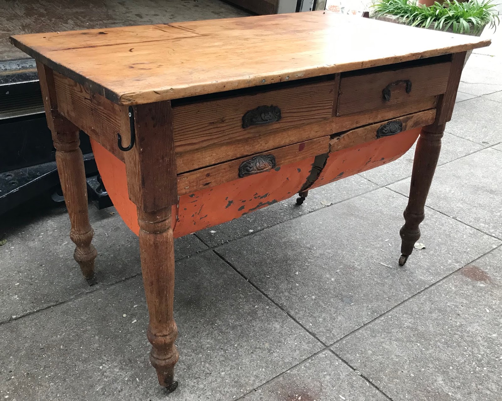 UHURU FURNITURE & COLLECTIBLES: SOLD #25391 Antique 26” x 47” Wide ...