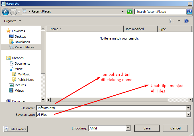 Info Kita: Contoh Script HTML untuk menyatakan Cinta