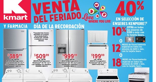 Ahorros Diarios Usando Cupones: Especiales válidos en las tiendas Kmart ...