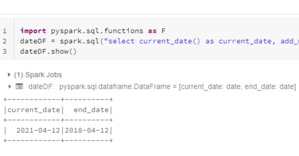 Here Is Something How To Calculate Rolling Dates Using PySpark Here Is Something How To Calculate Rolling Dates Using PySpark